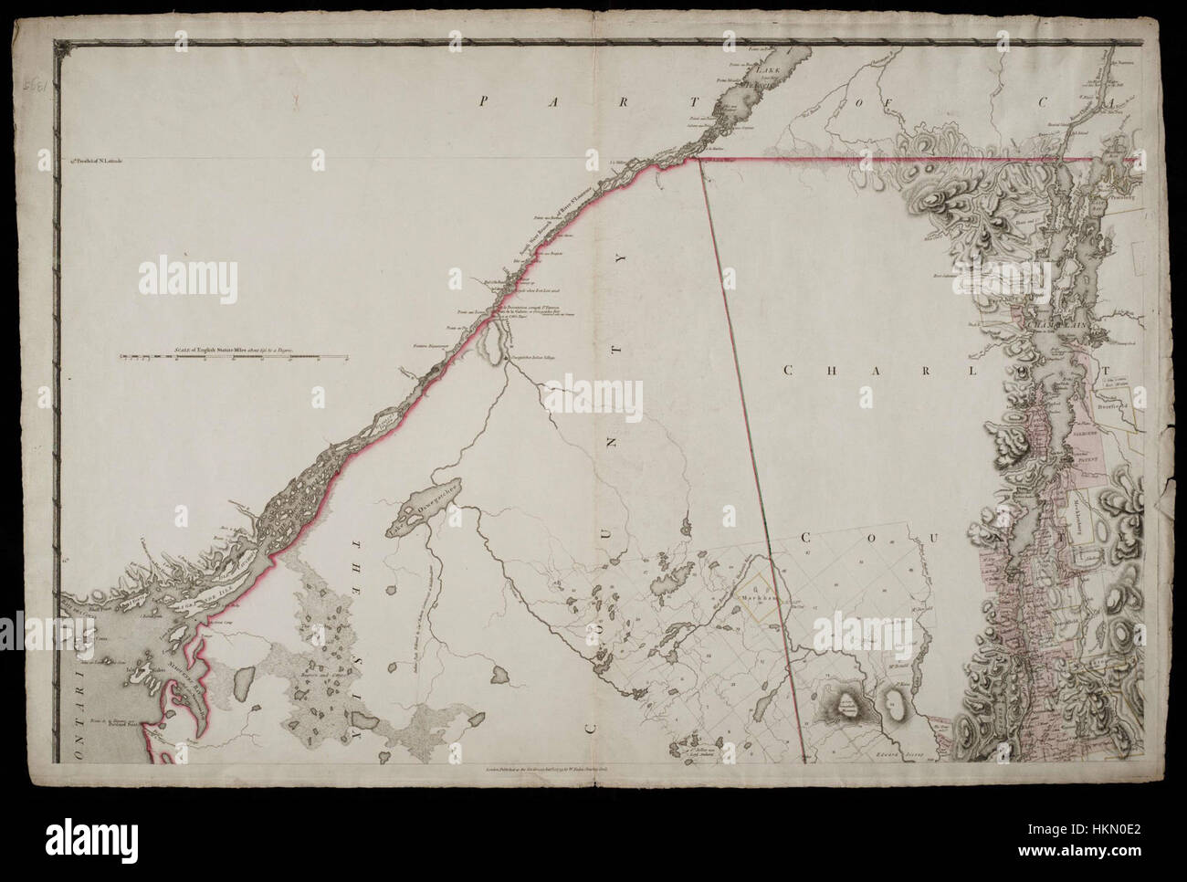 New york map hi-res stock photography and images - Alamy