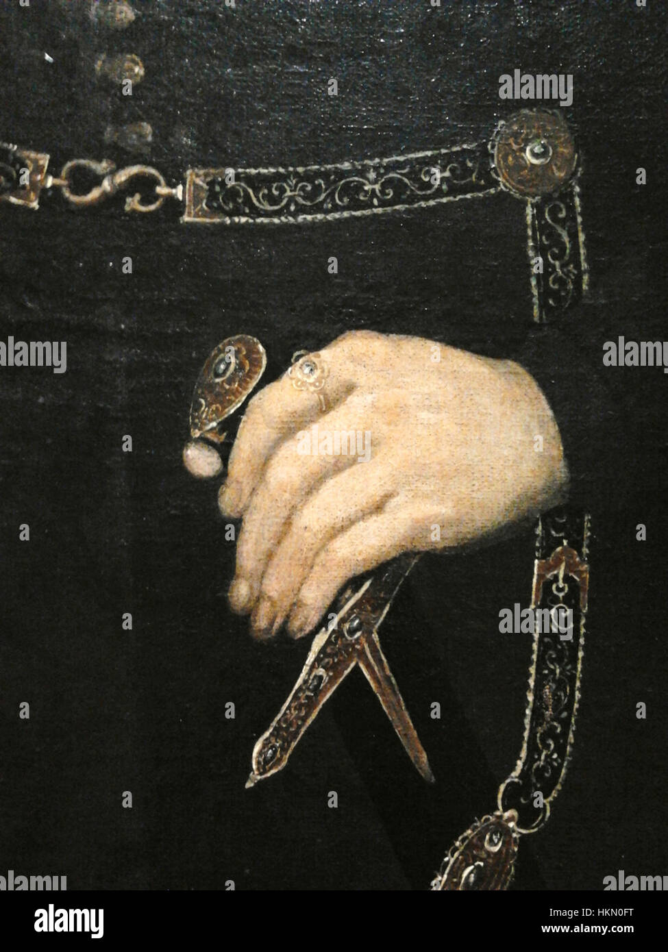 A detailed portrait of Sebastian Lubomirski, created by an anonymous ...