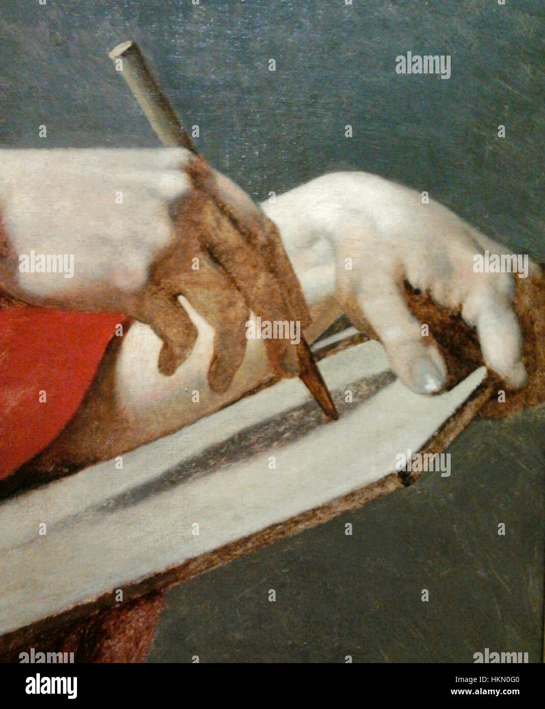 This academic study by Jean-Auguste-Dominique Ingres showcases the ...