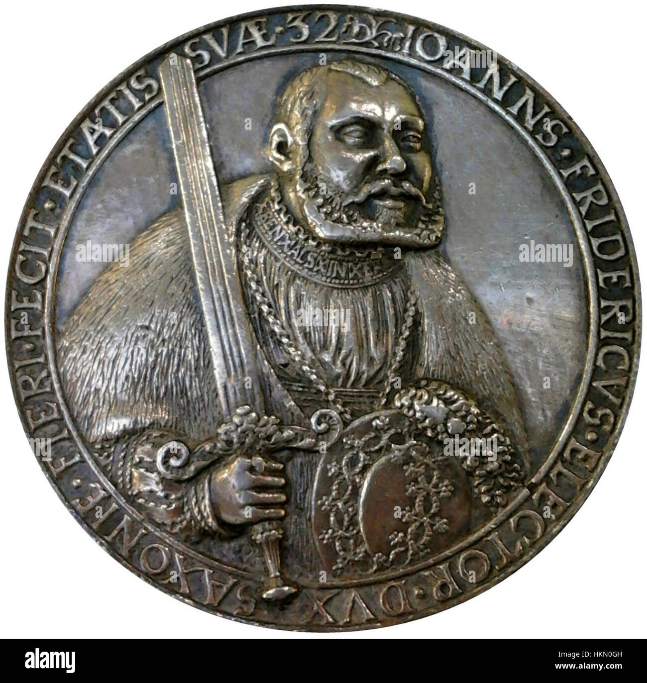 Reinhard John the Magnanimous Stock Photo - Alamy