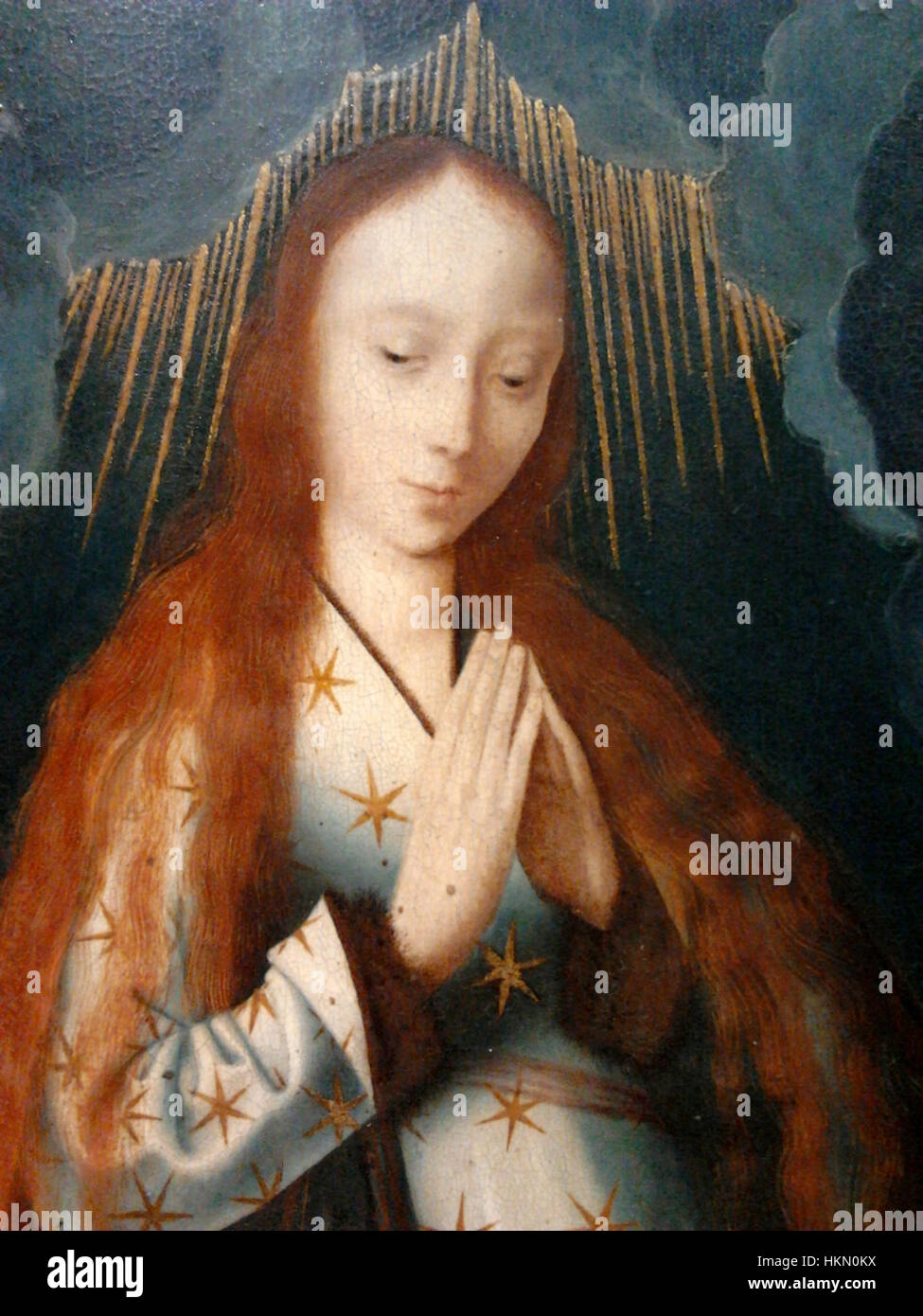 This detail of Isenbrant’s 'Immaculate Conception' showcases the artist ...