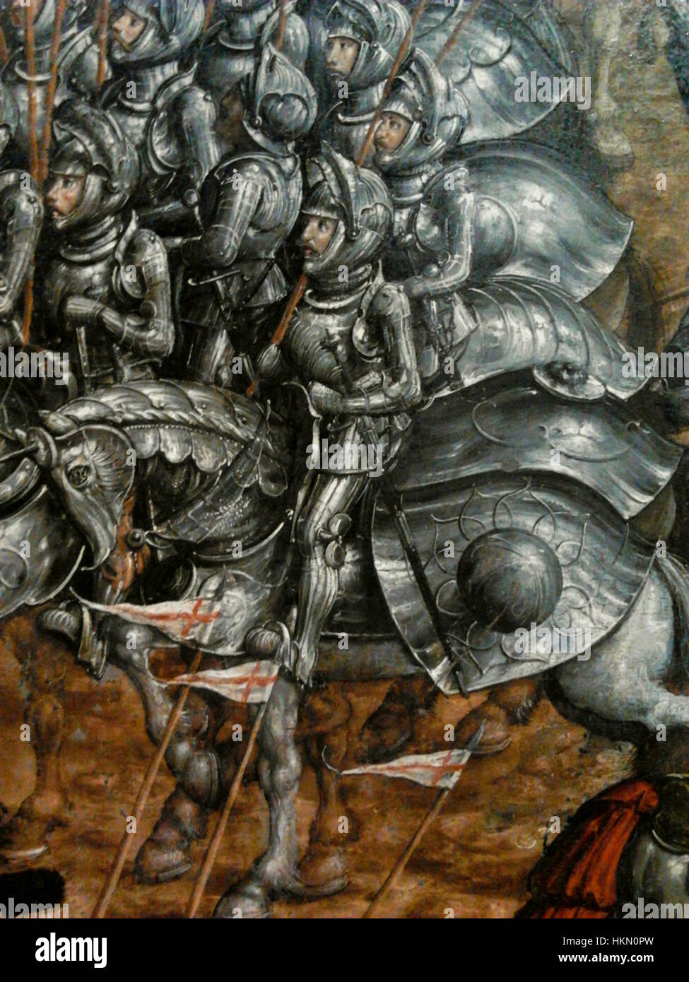 A detailed depiction from the Battle of Orsha, illustrating key moments ...