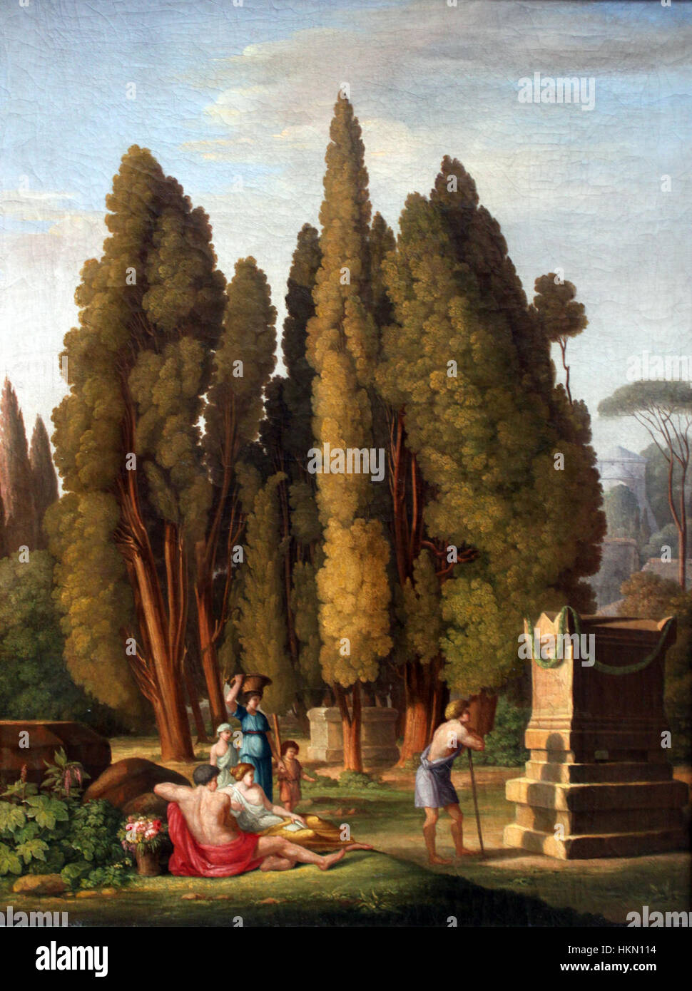 This historical piece, '1812 Kuhbeil Heiliger Hain,' is an artwork ...