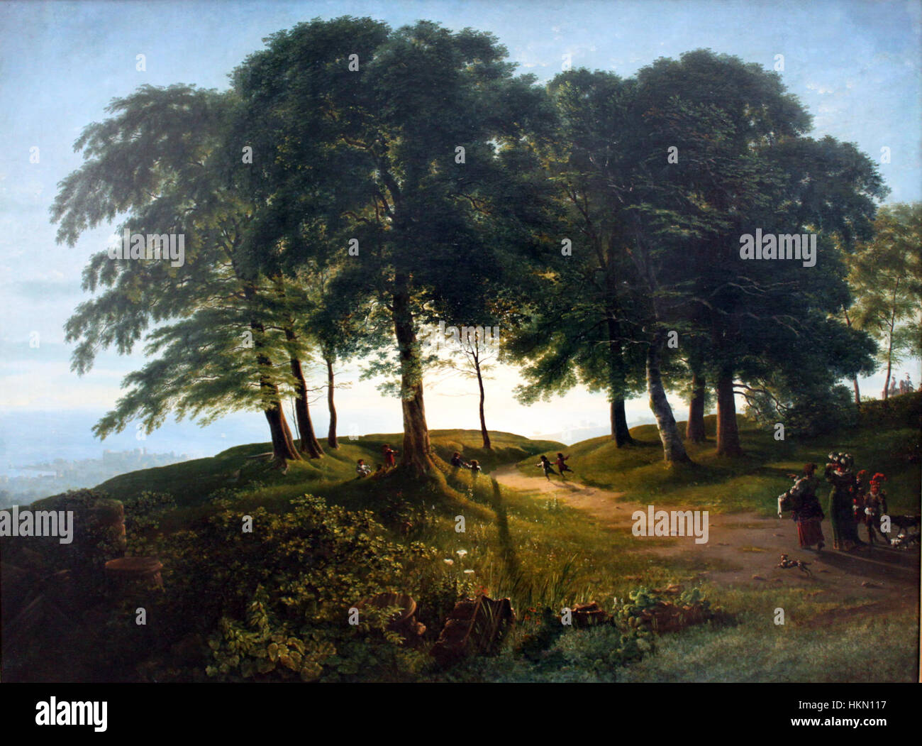 Schinkel’s painting, Der Morgen (The Morning), from 1813, captures the ...