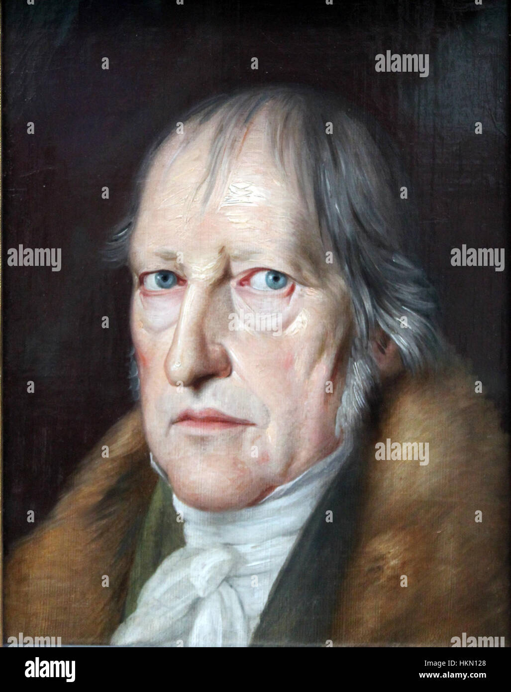 This portrait of philosopher Georg Friedrich Wilhelm Hegel, created in ...