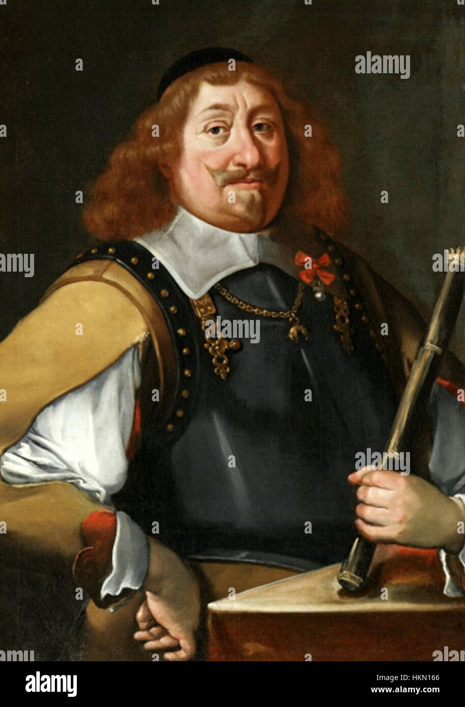 This regal portrait of Ladislaus IV Vasa, a king of Poland, shows him ...