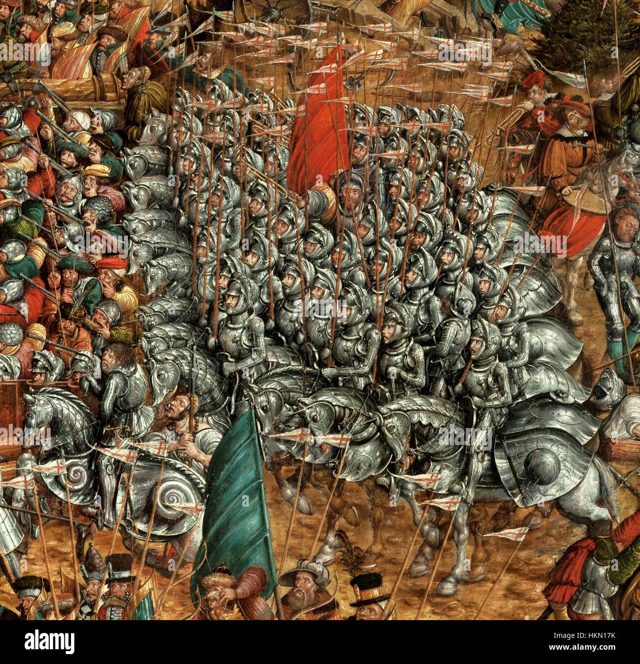 This detailed depiction from the Battle of Orsha, painted by Krell ...