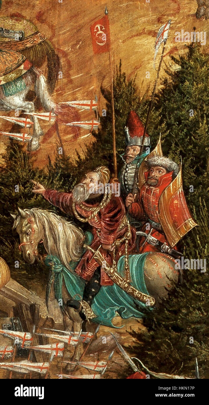 The 'Battle of Orsha' is a detailed artwork depicting the historic ...