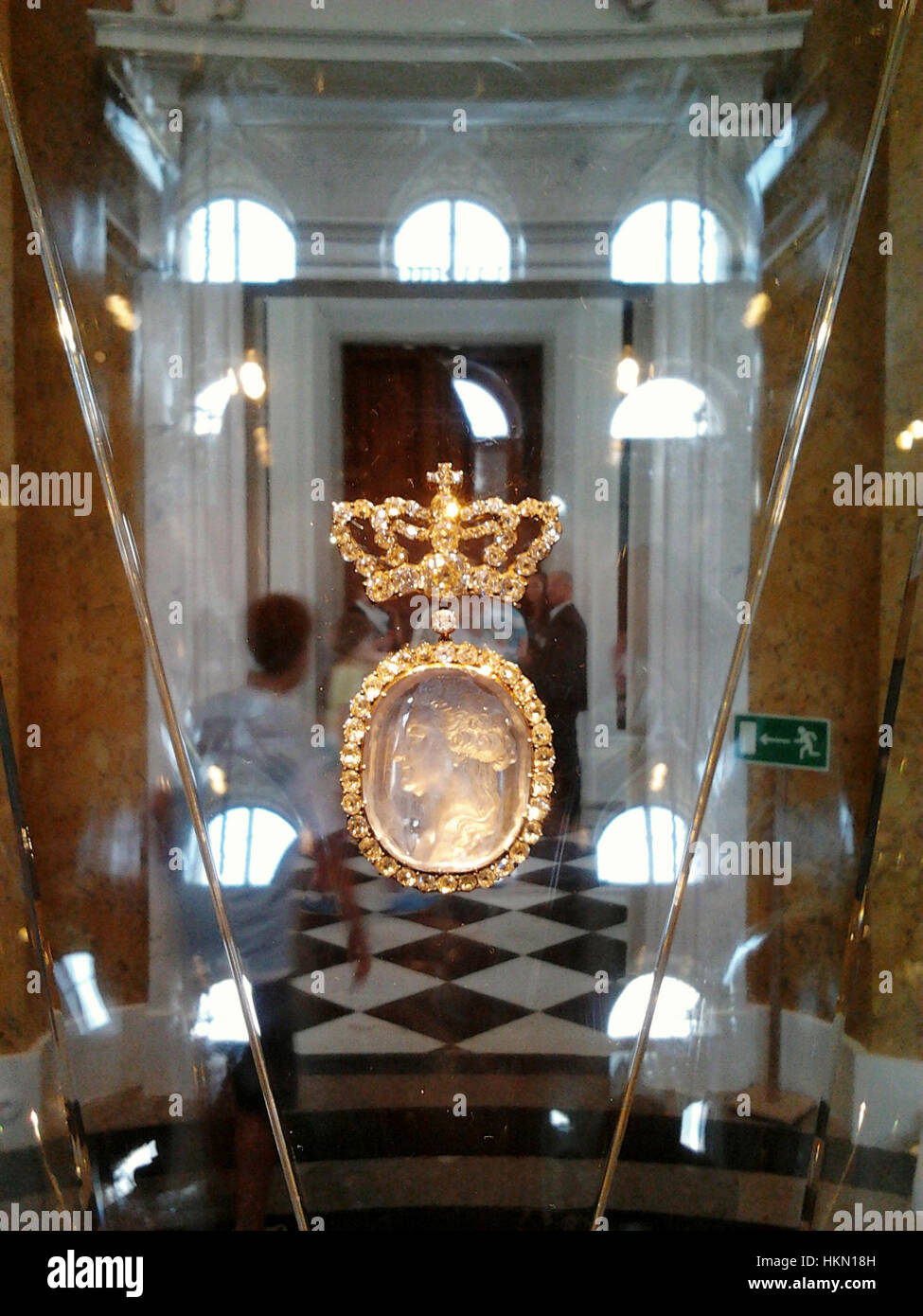 A portrait painting featuring the Regulski Jewel, showcasing the ...