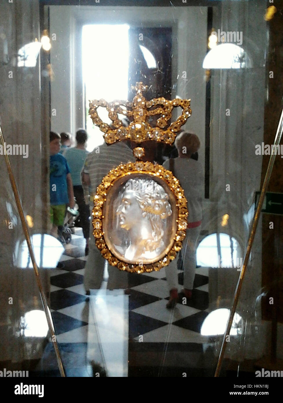 The 'Regulski Jewel with a Portrait' showcases a detailed artwork ...