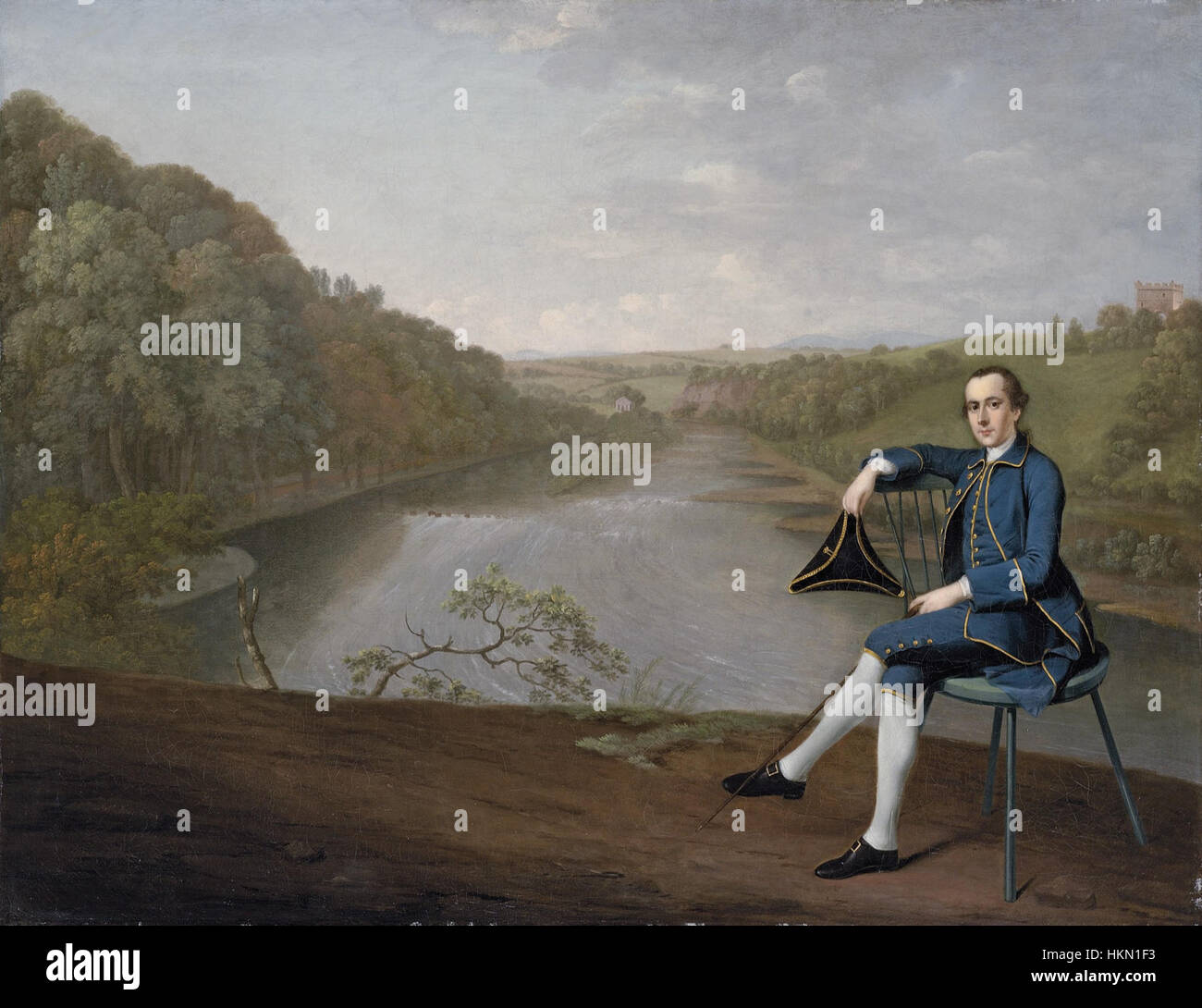 'Arthur Devis 11' is an oil painting by Arthur Devis, capturing a ...