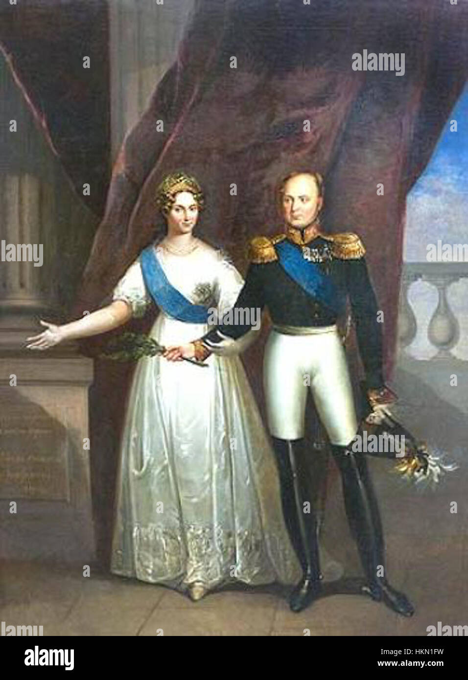 The 'Allegory of European Peace' is an 1815 painting, symbolizing the ...