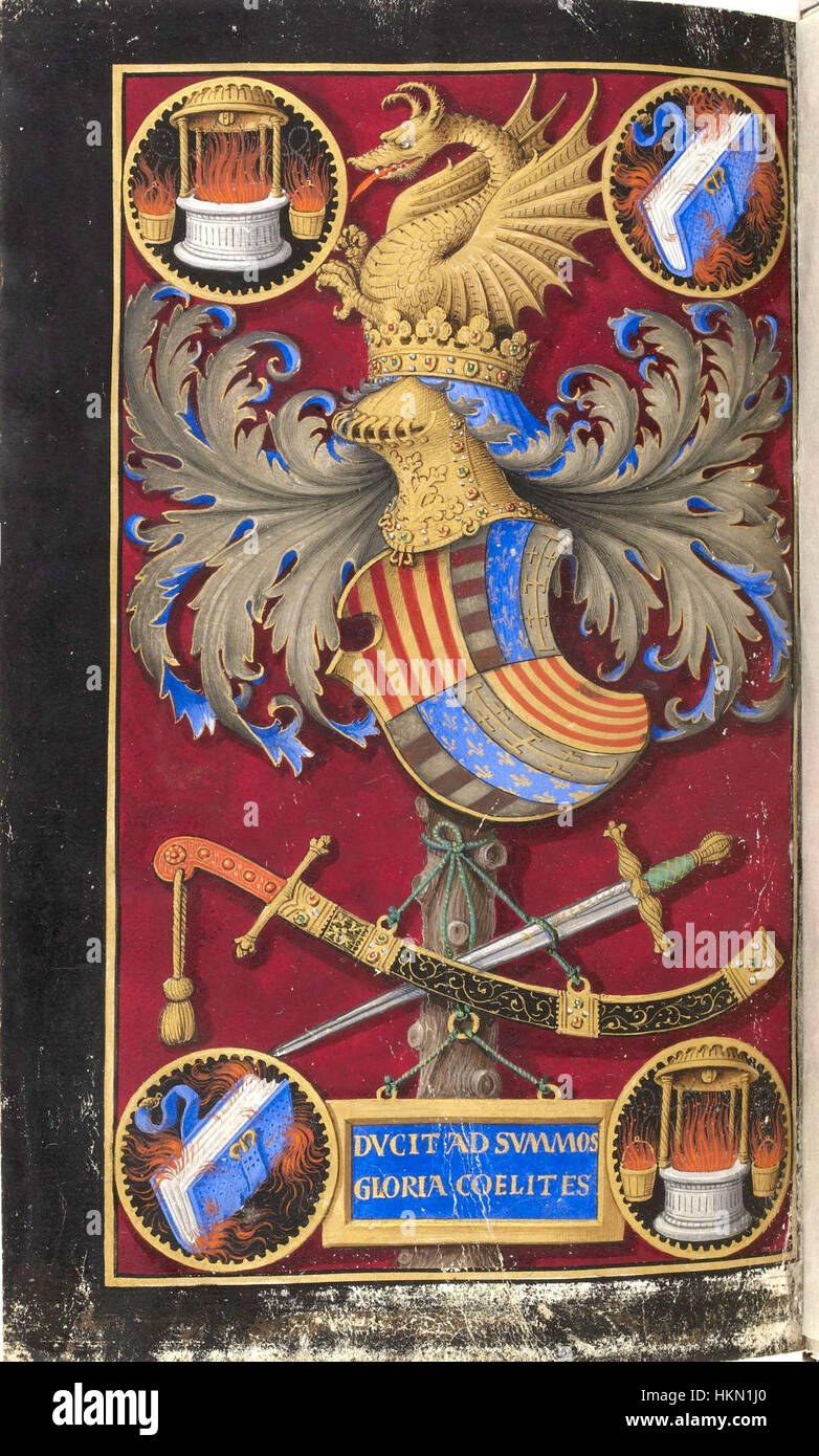 The 'Aragon-Armoiries' artwork depicts the heraldic arms of the Kingdom ...