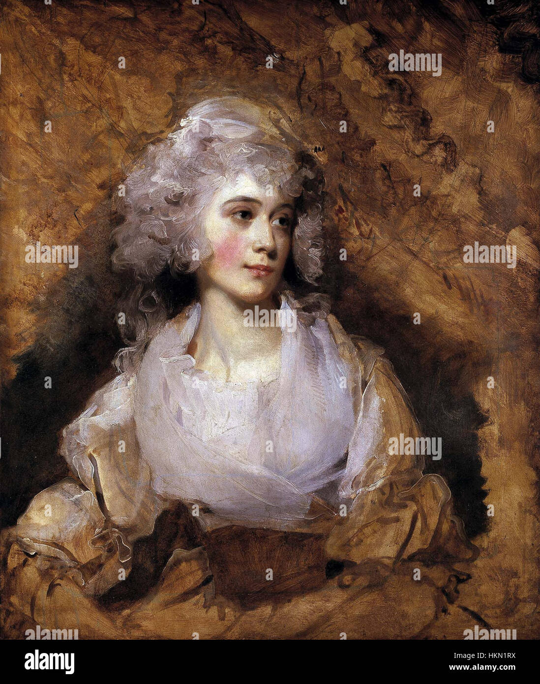Sir Thomas Lawrence's portrait 'Portrait of a Lady' from the early ...