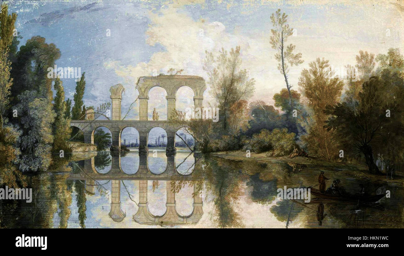 This painting by Jean-Pierre Norblin de La Gourdaine depicts the ...