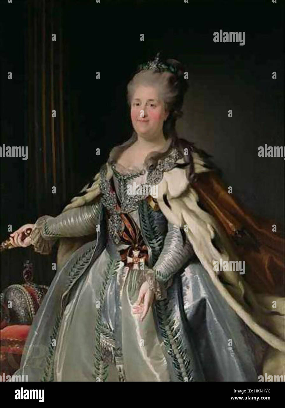 Portrait catherine ii empress hi-res stock photography and images - Alamy