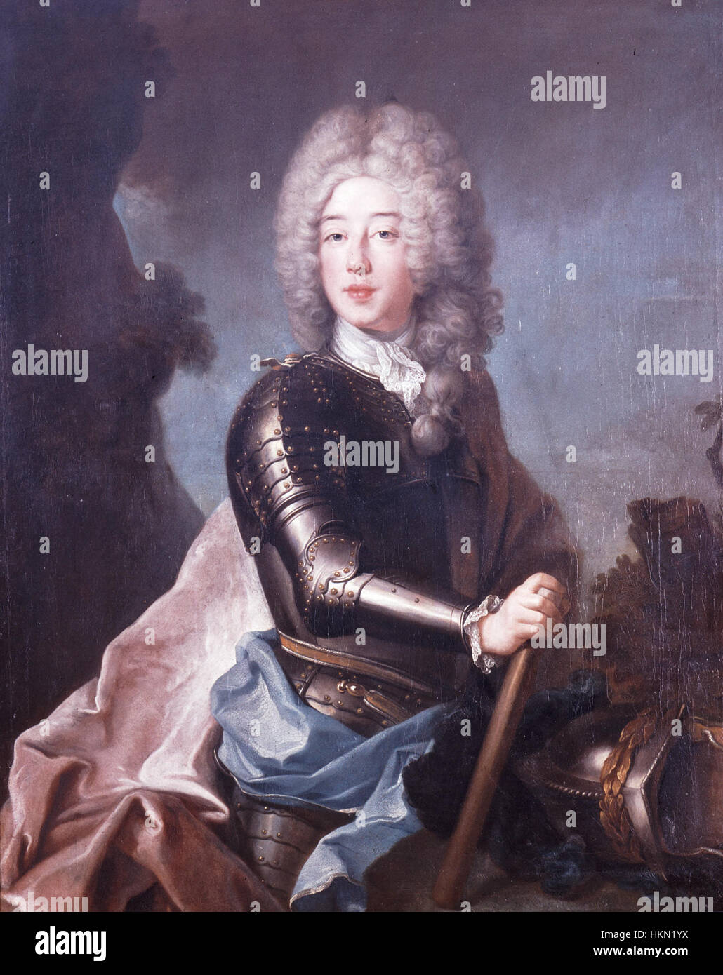 This portrait of Prinz Philipp Moritz captures the royal figure in a ...