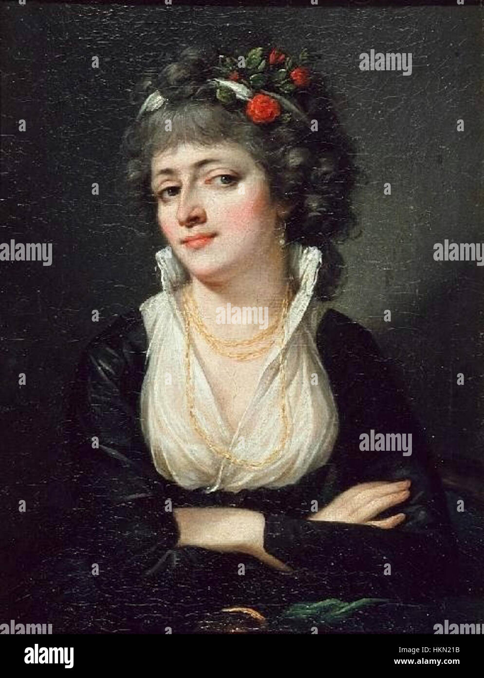 Portrait of Julia Potocka Stock Photo - Alamy