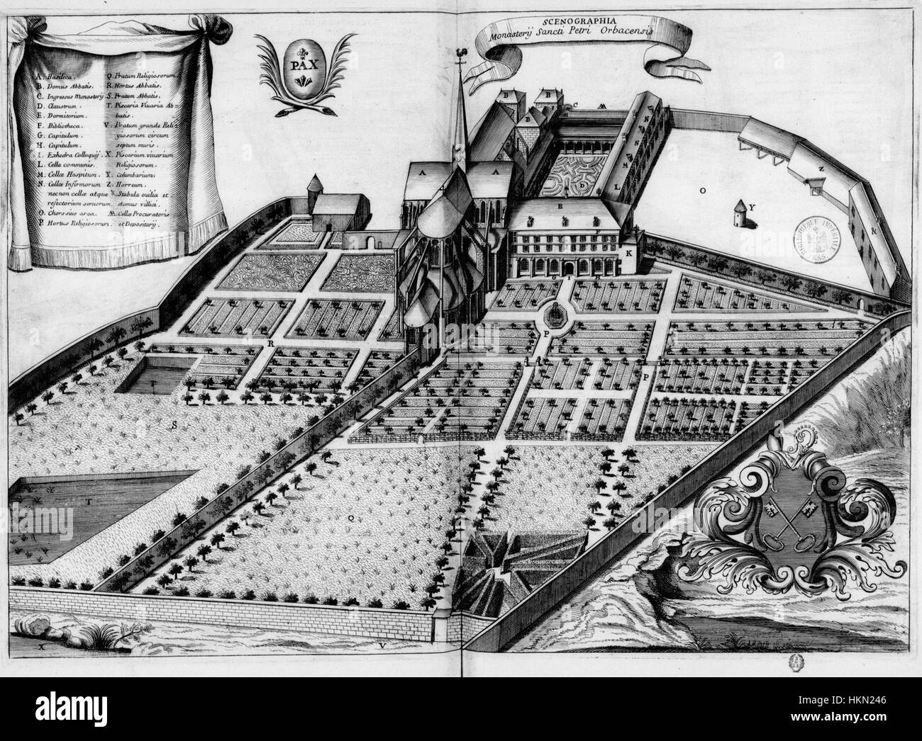 Architecture middle ages christian Black and White Stock Photos ...