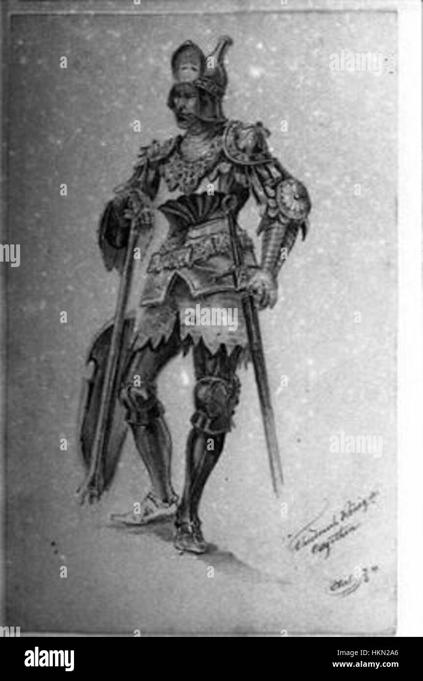 Alojz Eberl’s painting 'Teoderik, King of the Ostrogoths' depicts the ...