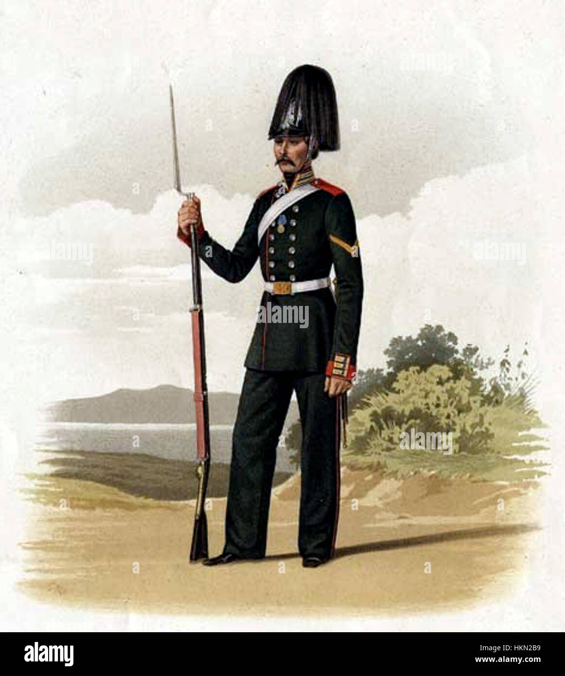 19th century military uniforms hi-res stock photography and images - Alamy