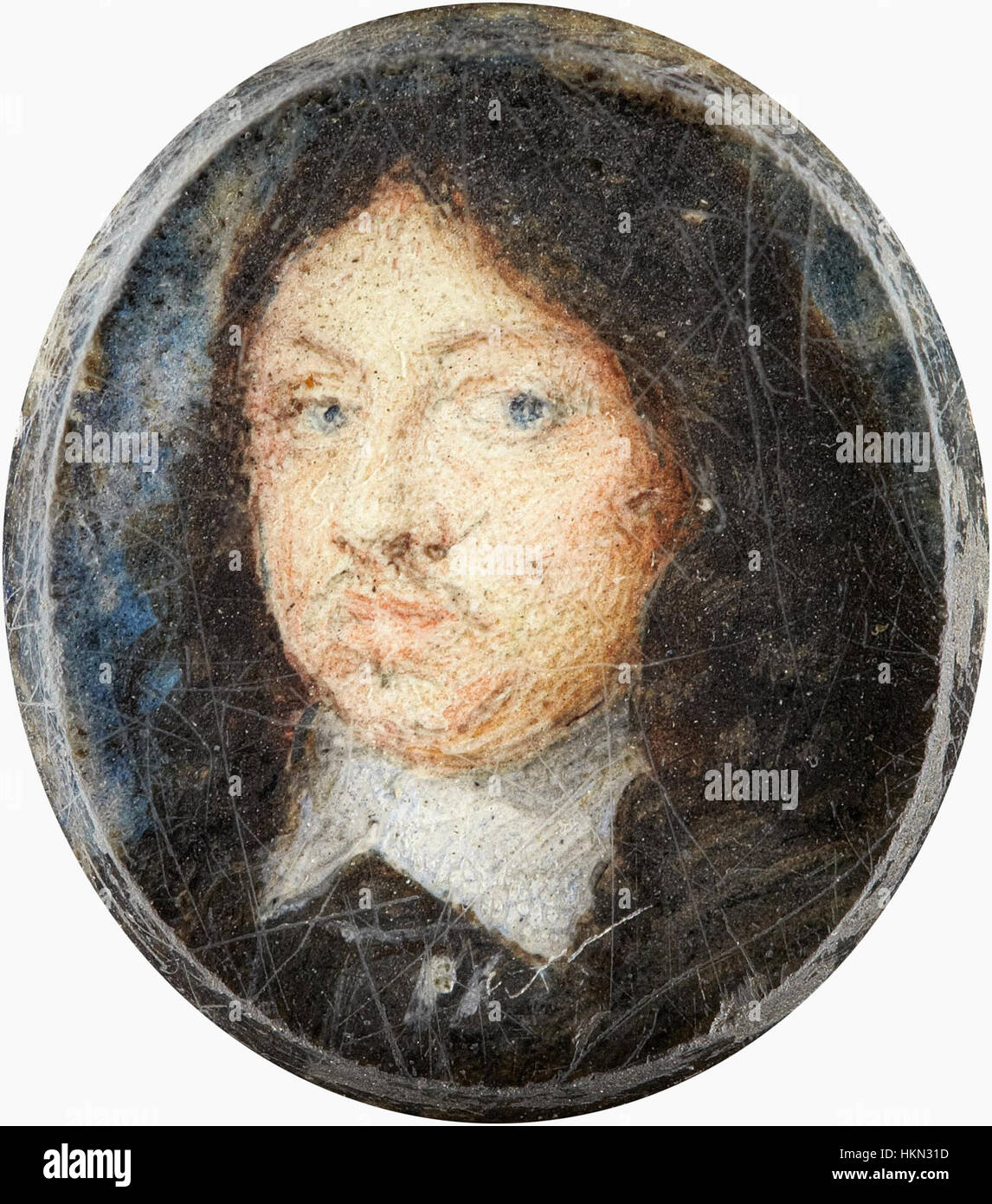 A miniature portrait by Alexander Cooper of Charles X of Sweden ...