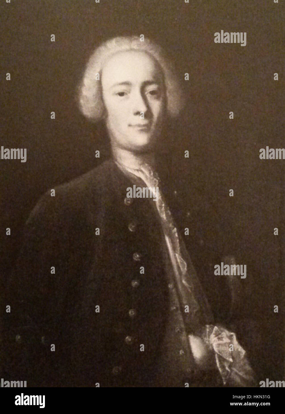 This portrait painting features Sigmund Barth and Samuel Cornelius ...