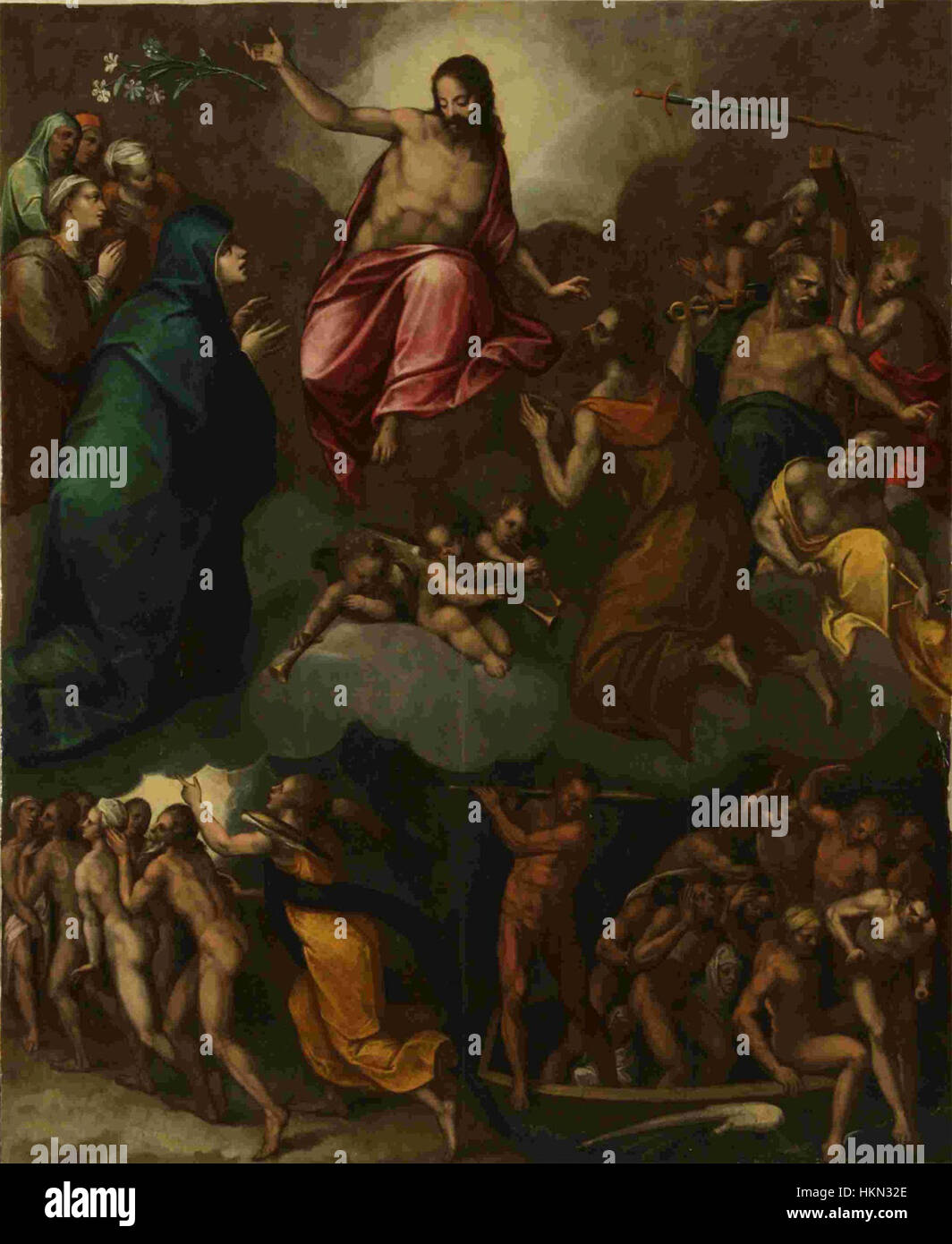 'Juicio Final' by Andres de la Concha is a dramatic representation of ...