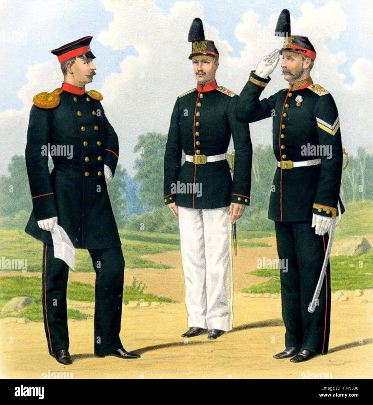 This work illustrates the evolution of uniforms and armament in the ...