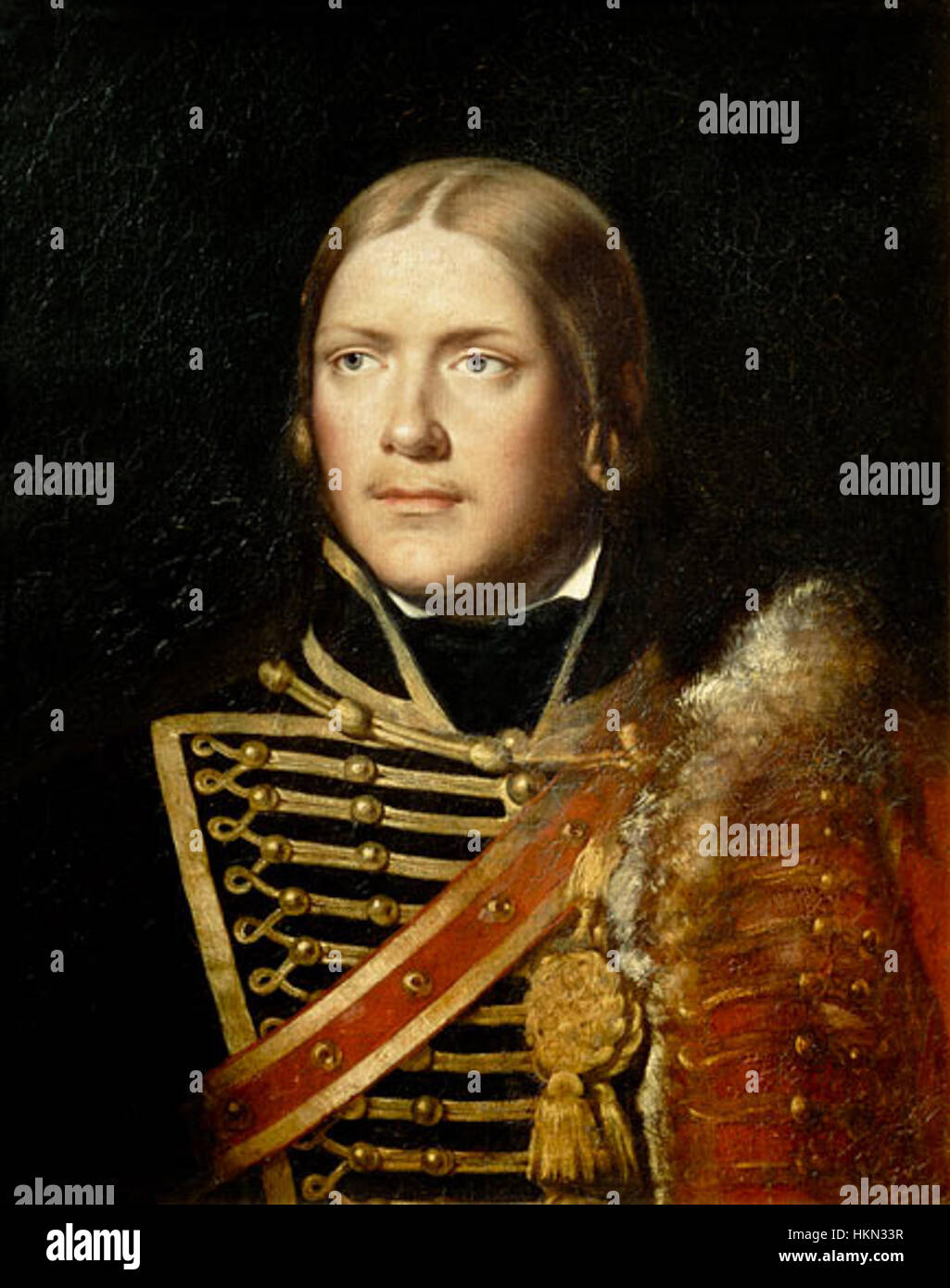 *Michel Ney (1792)* is a portrait painting of Michel Ney, one of ...
