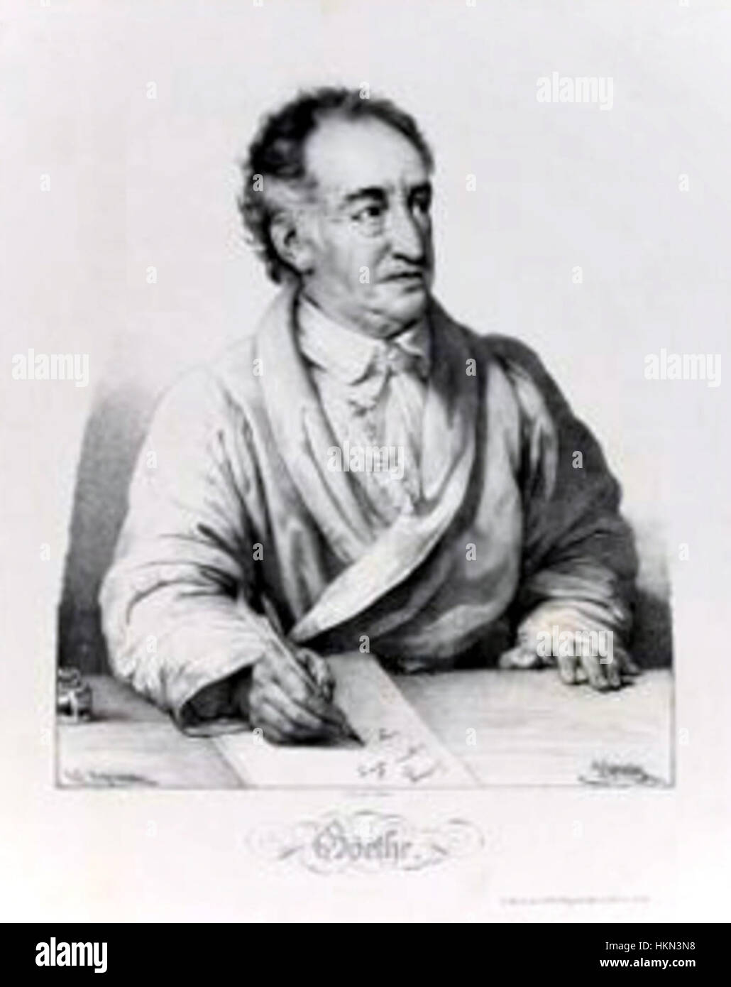 Johann wolfgang von goethe artwork hi-res stock photography and images ...