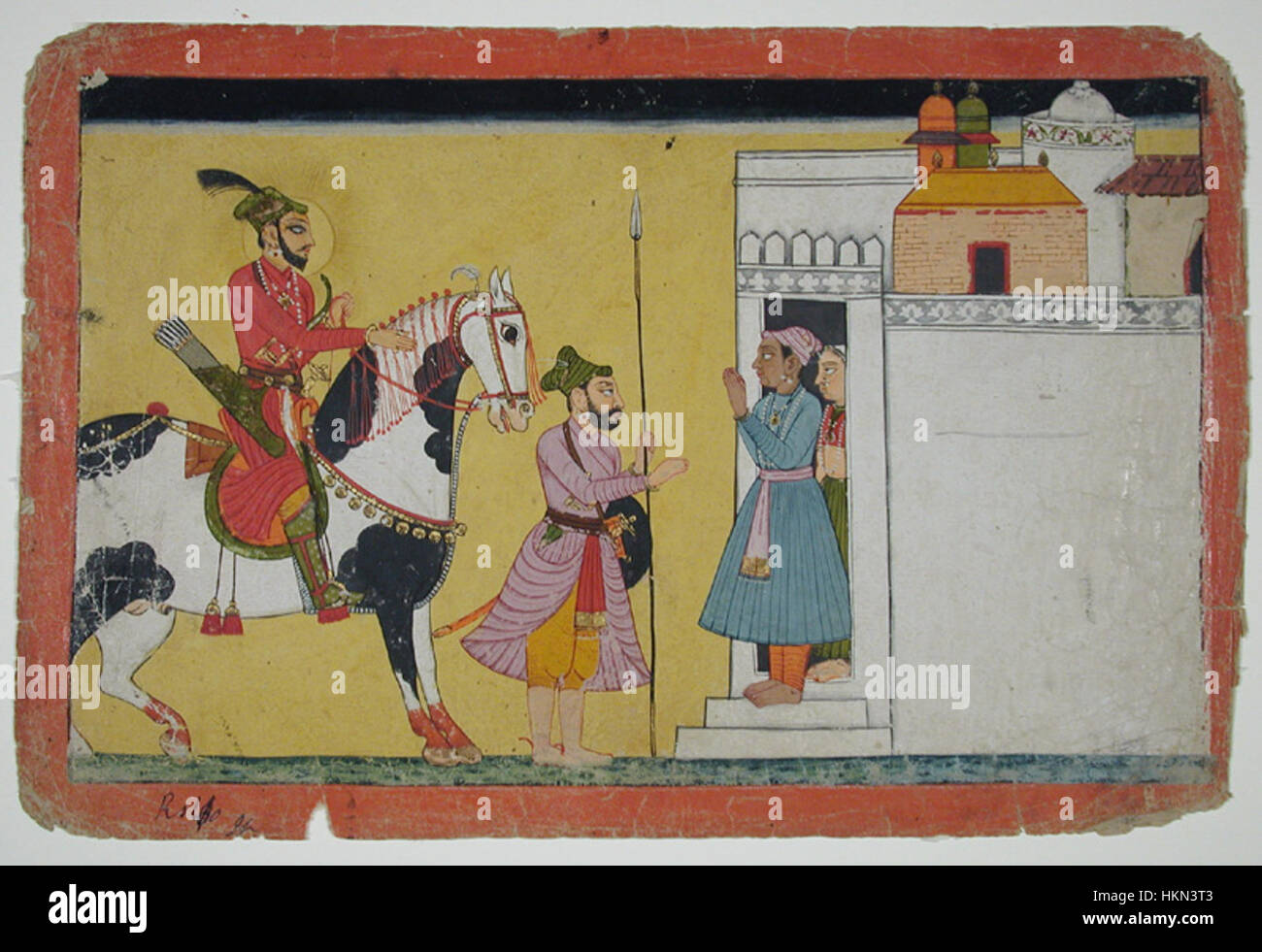 Medieval household painting hi-res stock photography and images - Alamy