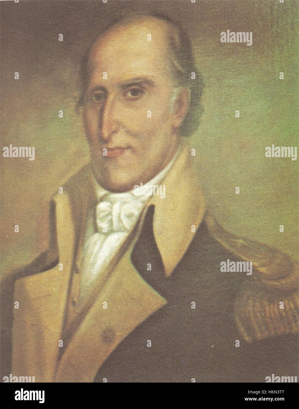 This painting by Thomas Sully portrays Andrew Pickens, a notable ...