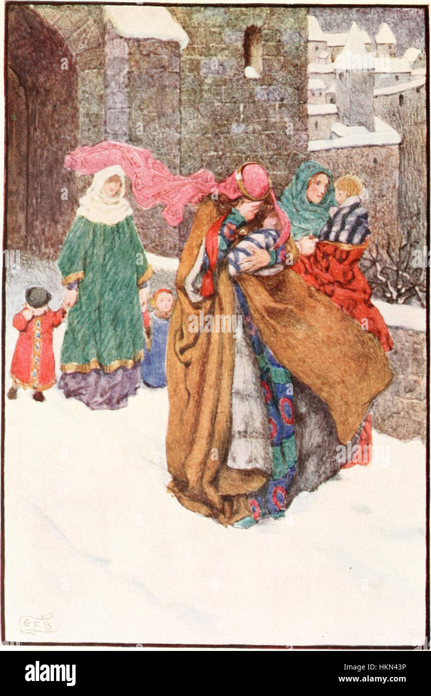 This artwork, titled 'An Outcast', from the 1910 edition of EFB ...