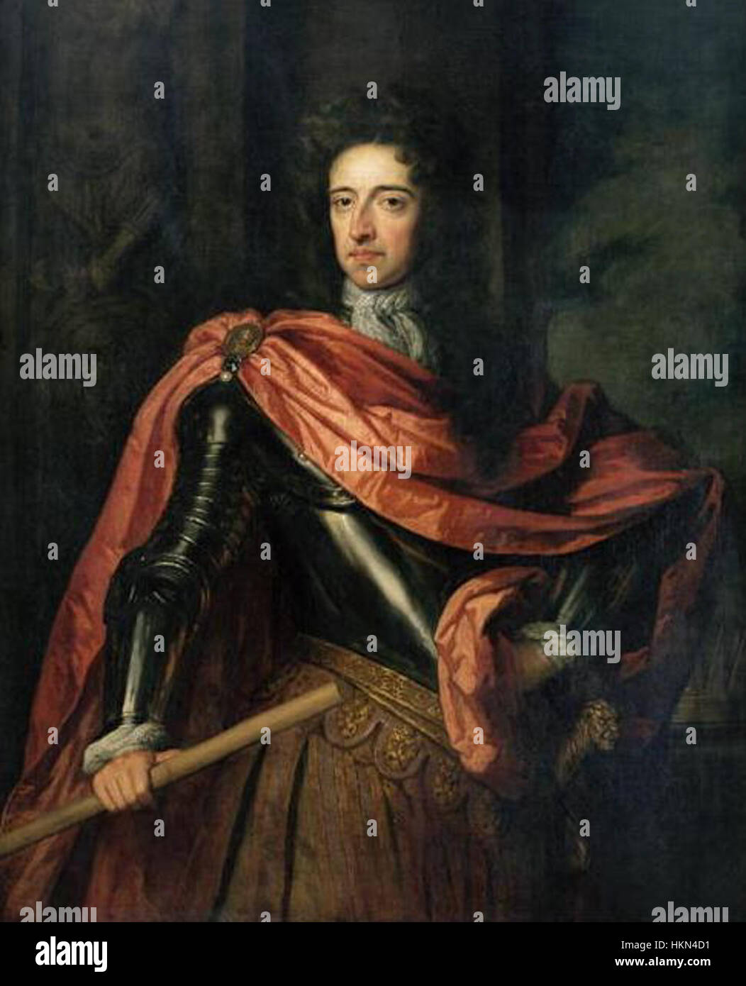 This portrait of King William III of England showcases the monarch in ...