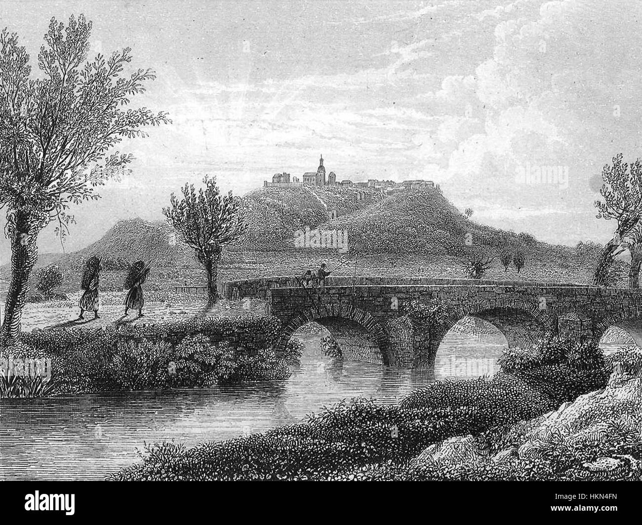 *Amoeneburg 1850* is a painting depicting the rural landscape and ...
