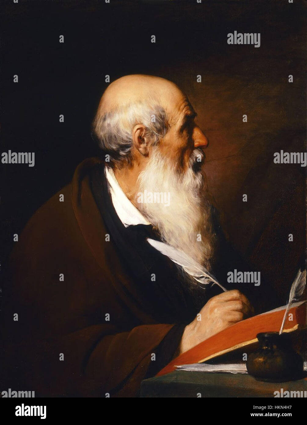 Scientist painting hi-res stock photography and images - Alamy