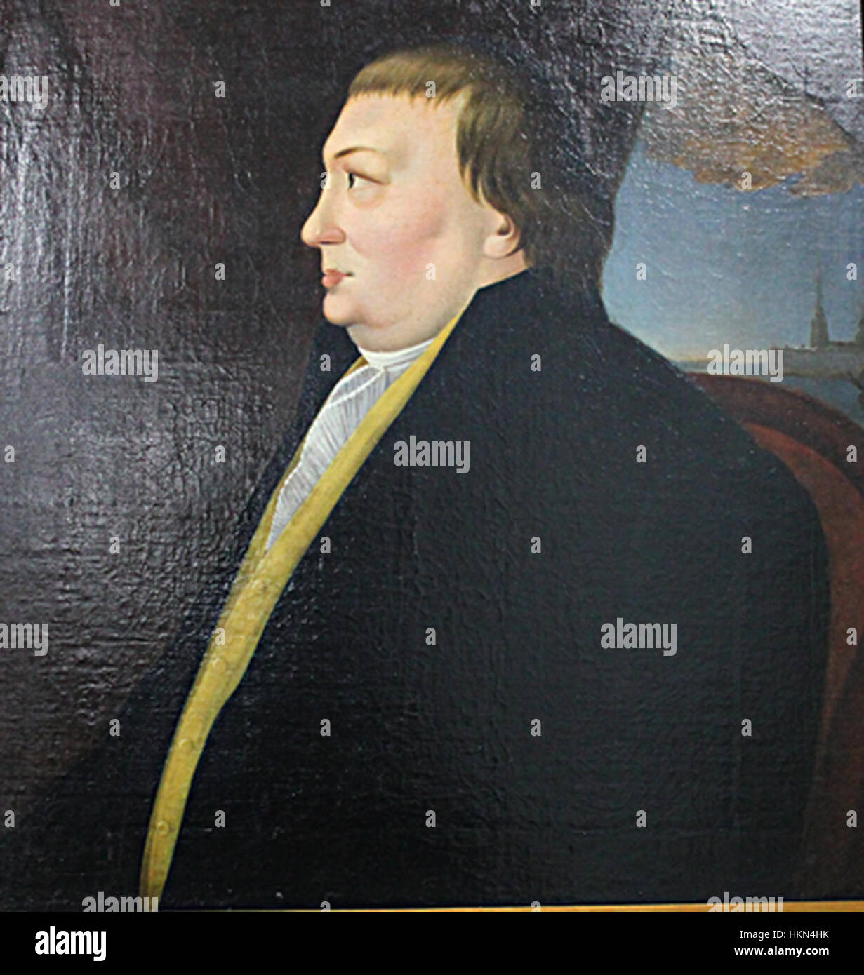 This portrait of Ksenofont Alekseevich Anfilatov, painted by an unknown ...