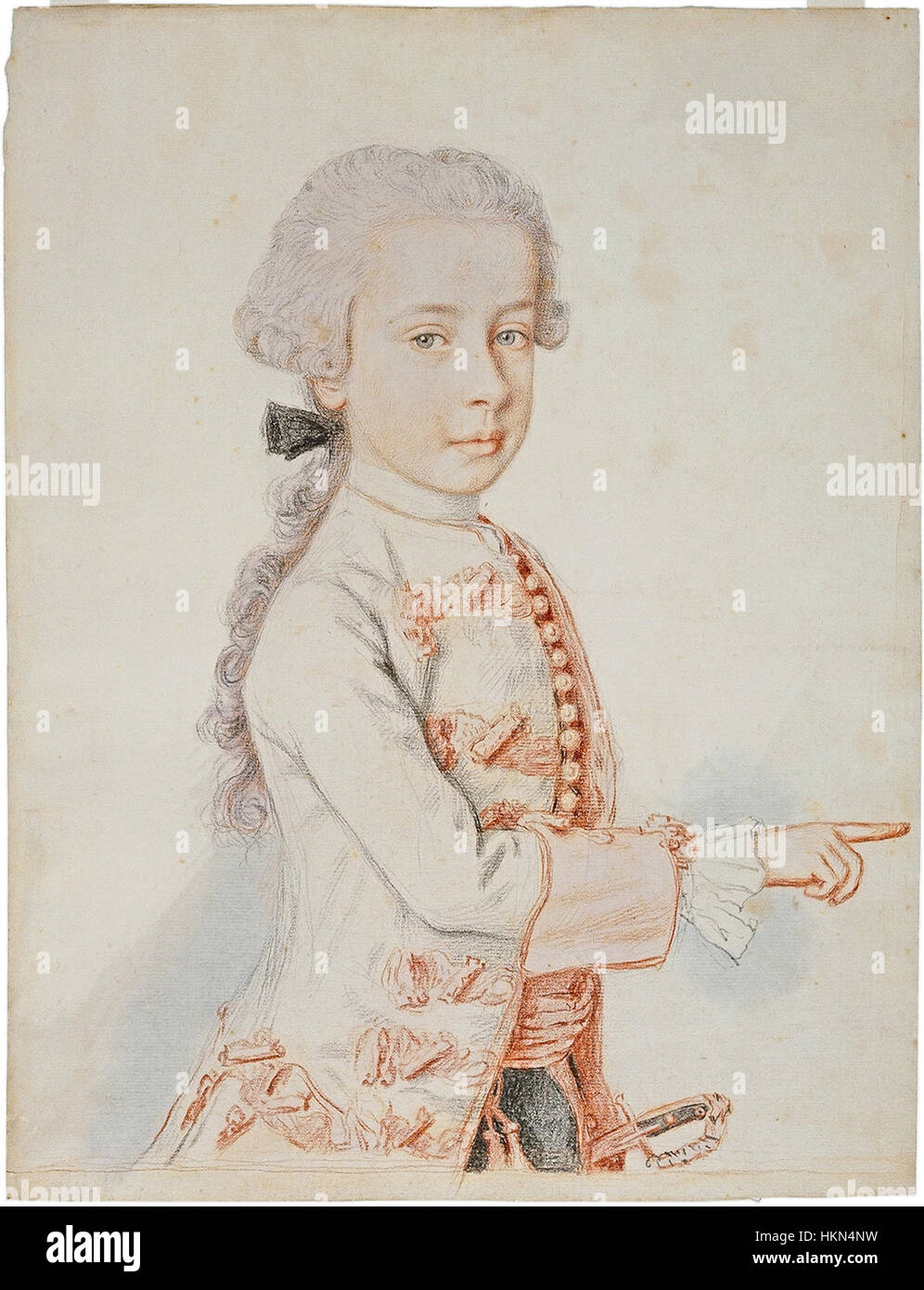 The portrait of Archduke Ferdinand Karl of Austria-Este, painted by ...