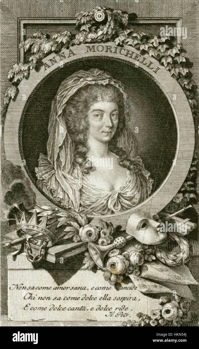 Anna Morichelli was an accomplished 19th-century artist whose works ...