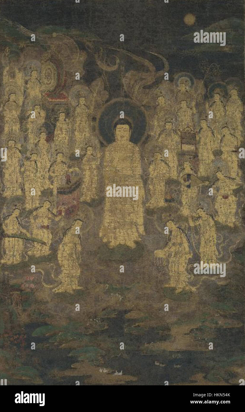 Amida painting hi-res stock photography and images - Alamy