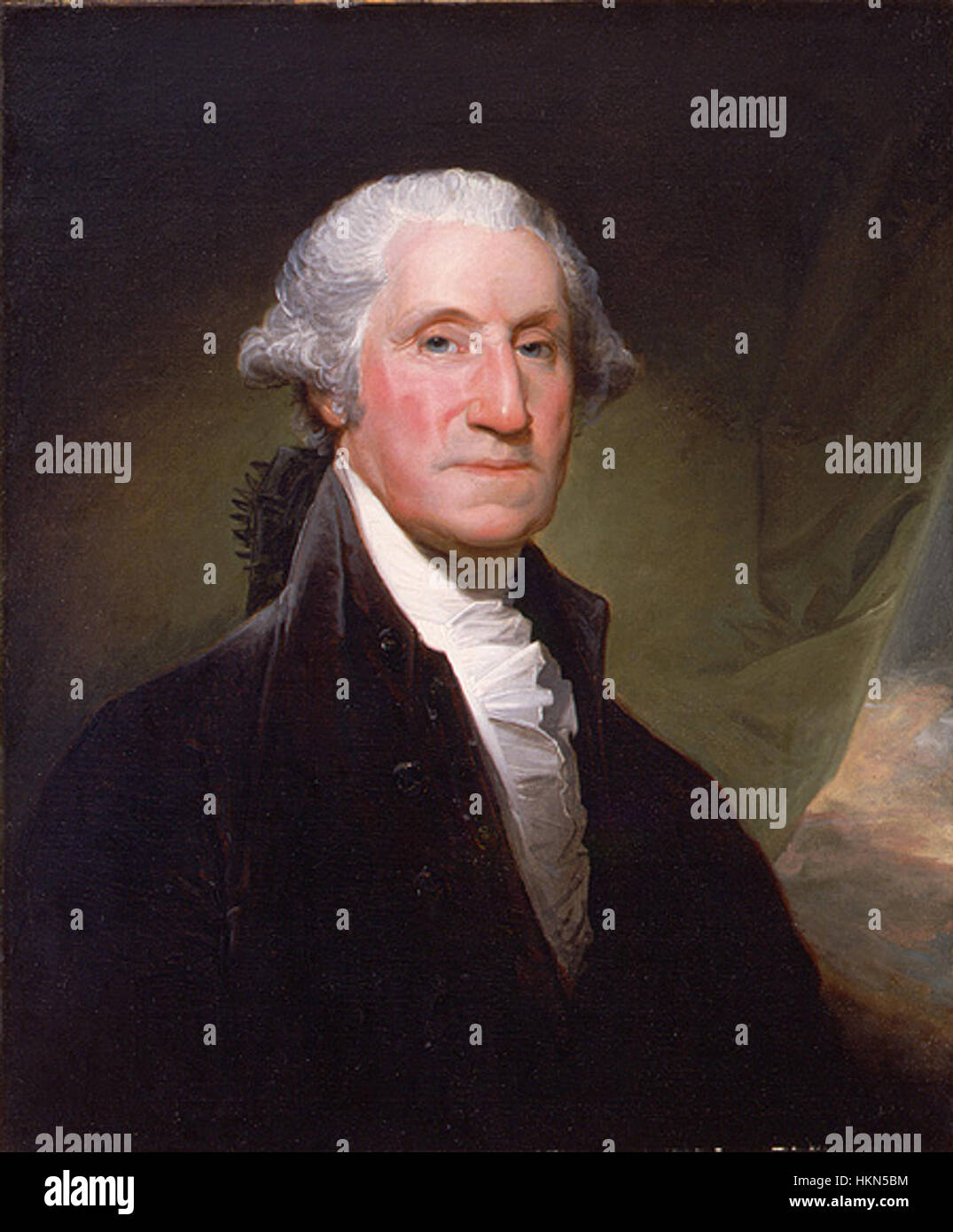 *George Washington, 1795* by *Gilbert Stuart* is one of the most iconic ...