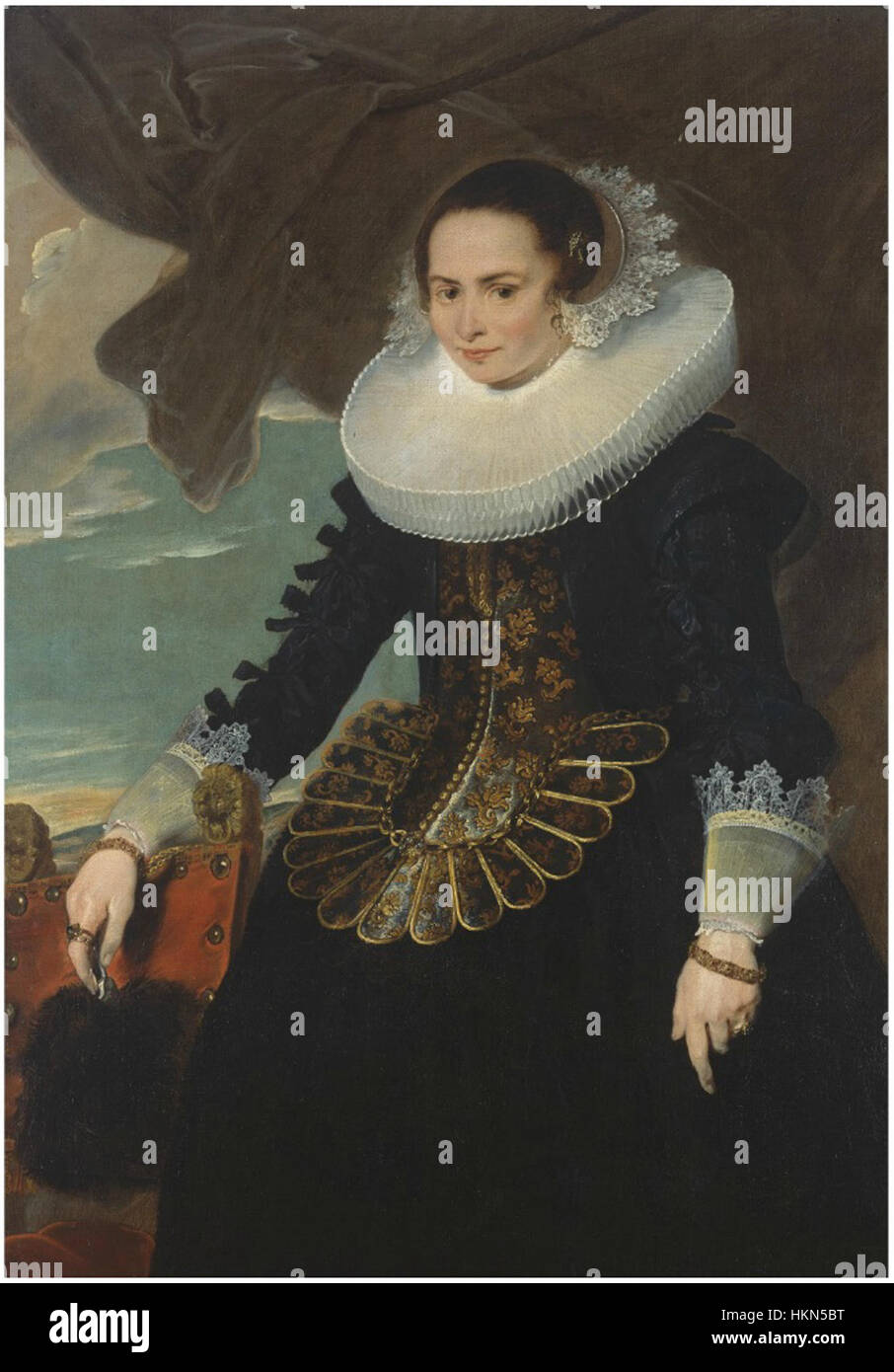 Cornelis de Vos' portrait of a lady from the 17th century showcases the ...