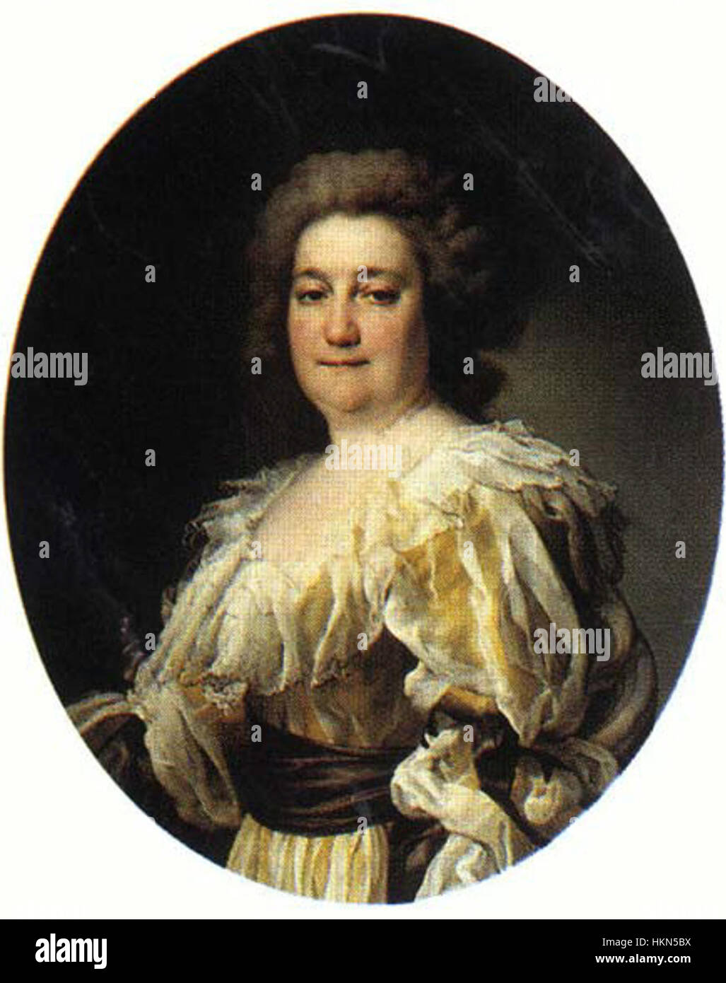 A portrait painted in 1790 by Dmitry Levitzky, a renowned Russian ...