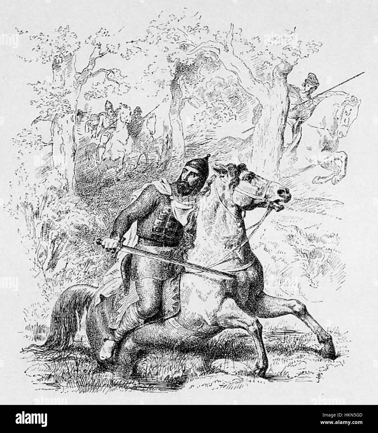 This fragment from a historical series illustrates the Russian state ...