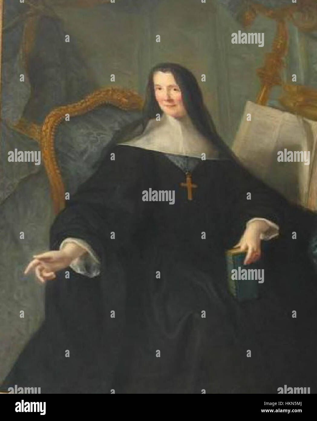 Anne de Clermont-Chaste de Gessans, the last abbess of Chelles Abbey ...