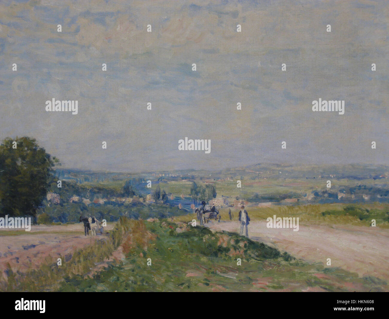 'IMG 2099' is an oil painting by Alfred Sisley, showcasing the artist's ...