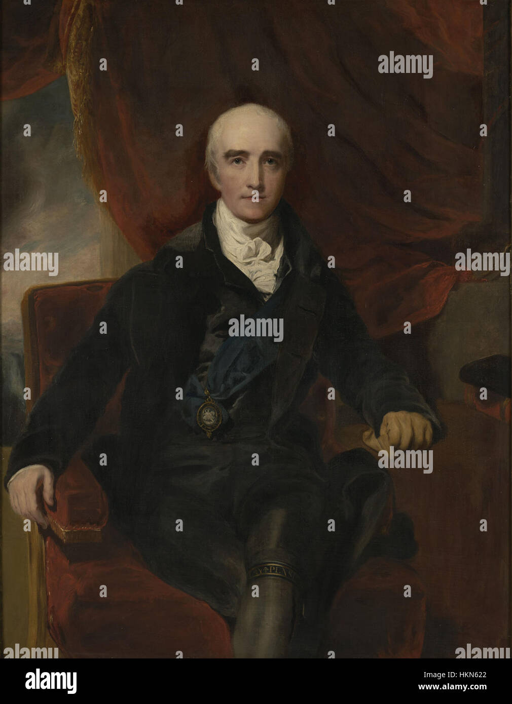 A portrait of Richard Wellesley, an influential British colonial ...