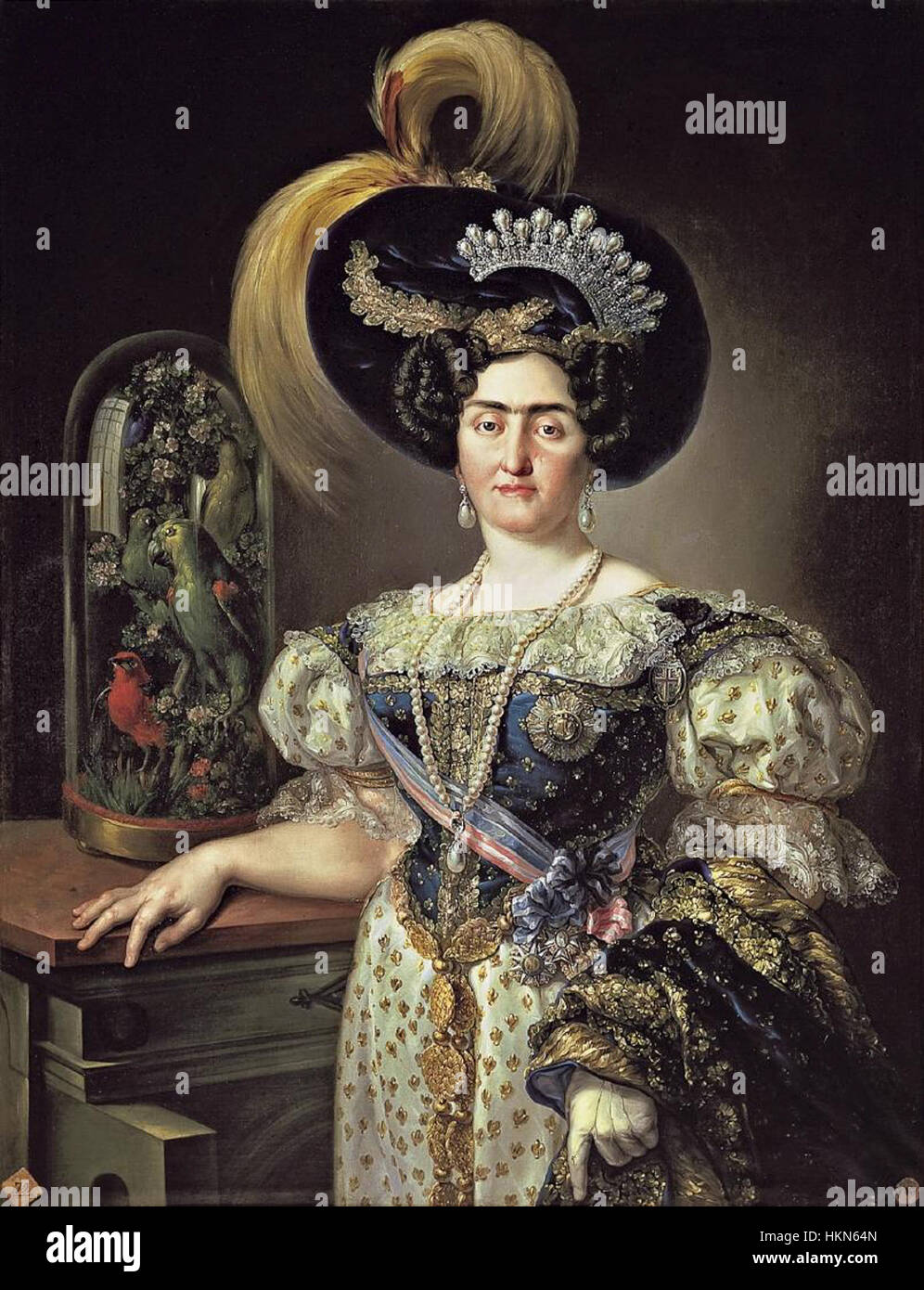 This portrait of Infanta Maria Francisca of Portugal, likely painted ...