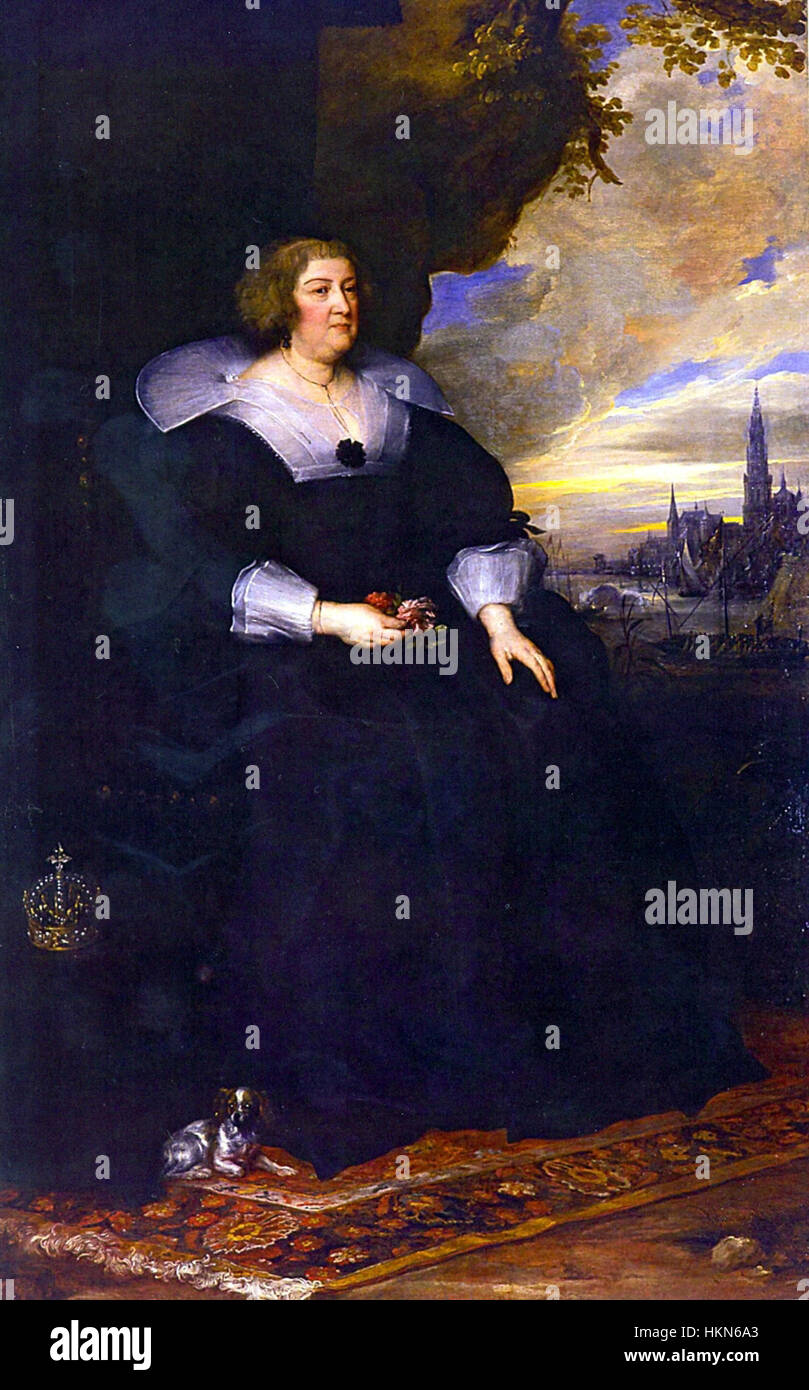 Anthony van Dyck's portrait of Maria de' Medici, Queen of France ...